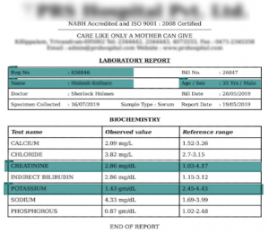 Automated Data Extraction from Lab Reports